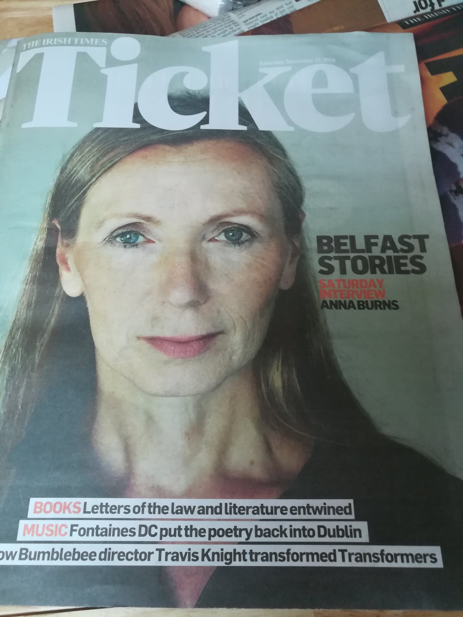 My Interview with Booker Prize Winner Anna Burns | Paul McVeigh